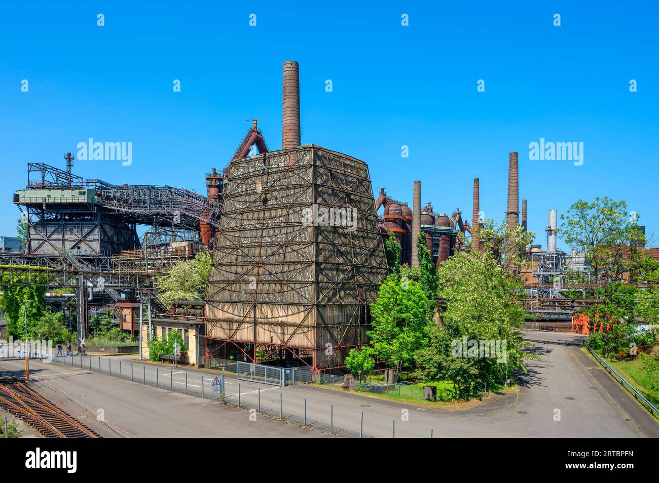 UNESCO World Heritage Site Völklingen Ironworks, Völklingen, Saar, Saar ...