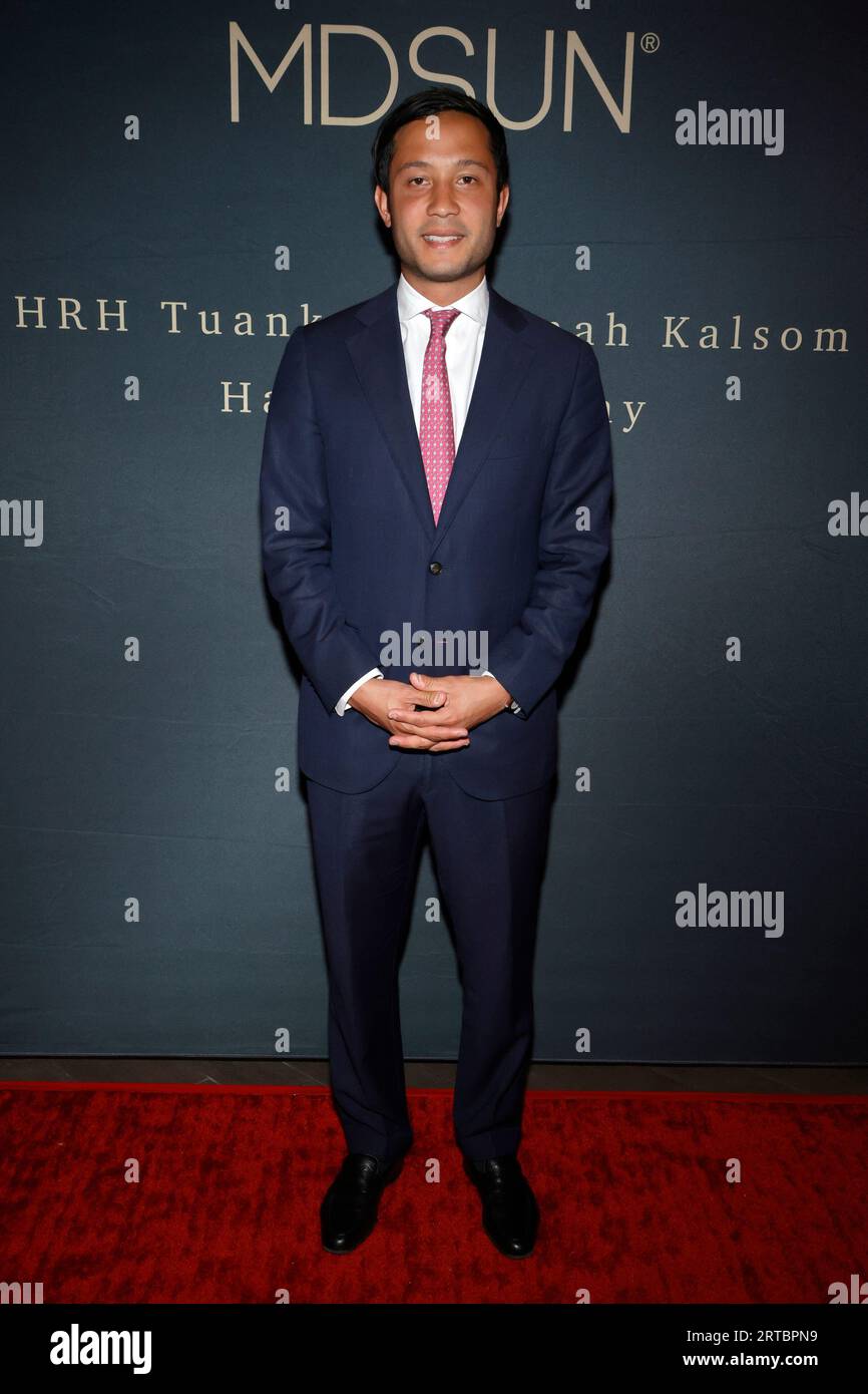 Beverly Hills, CA. 11th Sep, 2023. Tengku Fahad Ahmad Shah Prince of ...