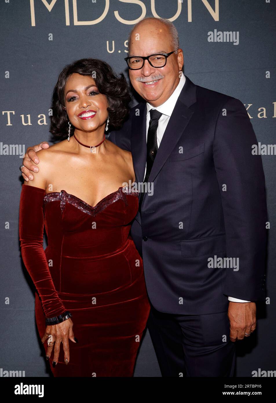 Beverly Hills, CA. 11th Sep, 2023. Stefanie Spruill, Melvin J. Brewster ...