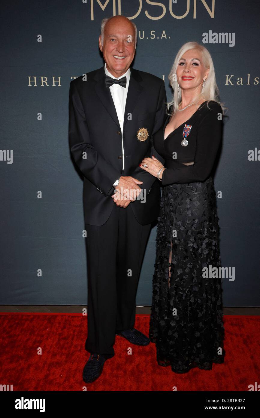 Beverly Hills, CA. 11th Sep, 2023. Marquis Peter L. Eckert, Ratu Muda ...