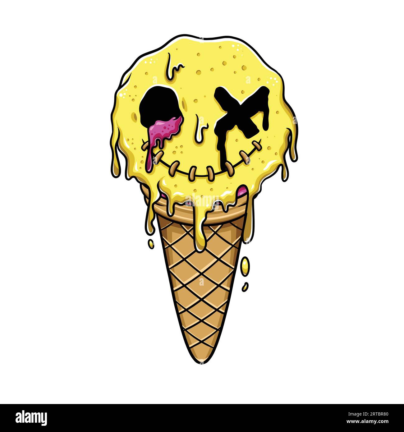 Ice Cream Sun Emoji
