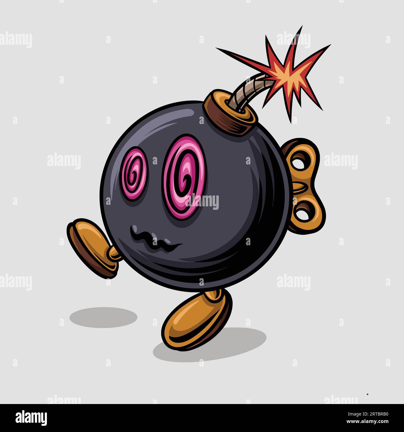 Time Boom Cartoon Stock Vector Image & Art - Alamy