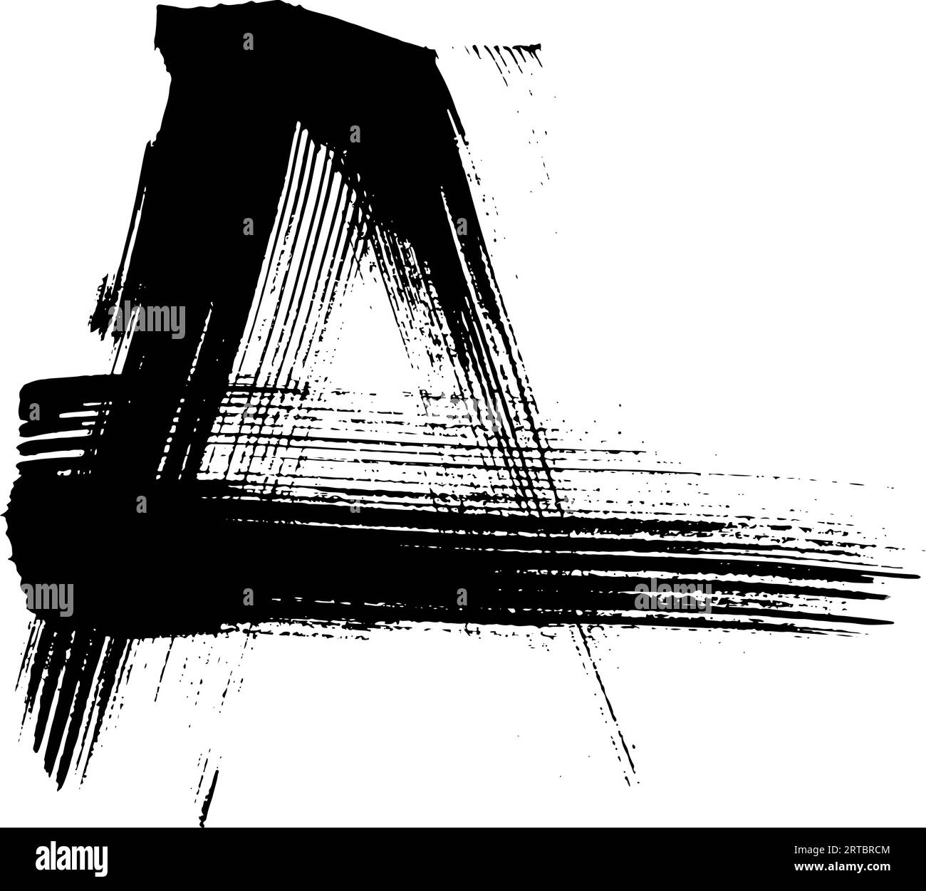 Lettering artwork Black and White Stock Photos & Images - Alamy