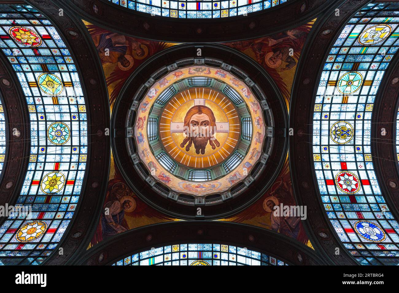 Kubinka, Moscow region, Russia - February 25, 2023: Portrait of Jesus ...