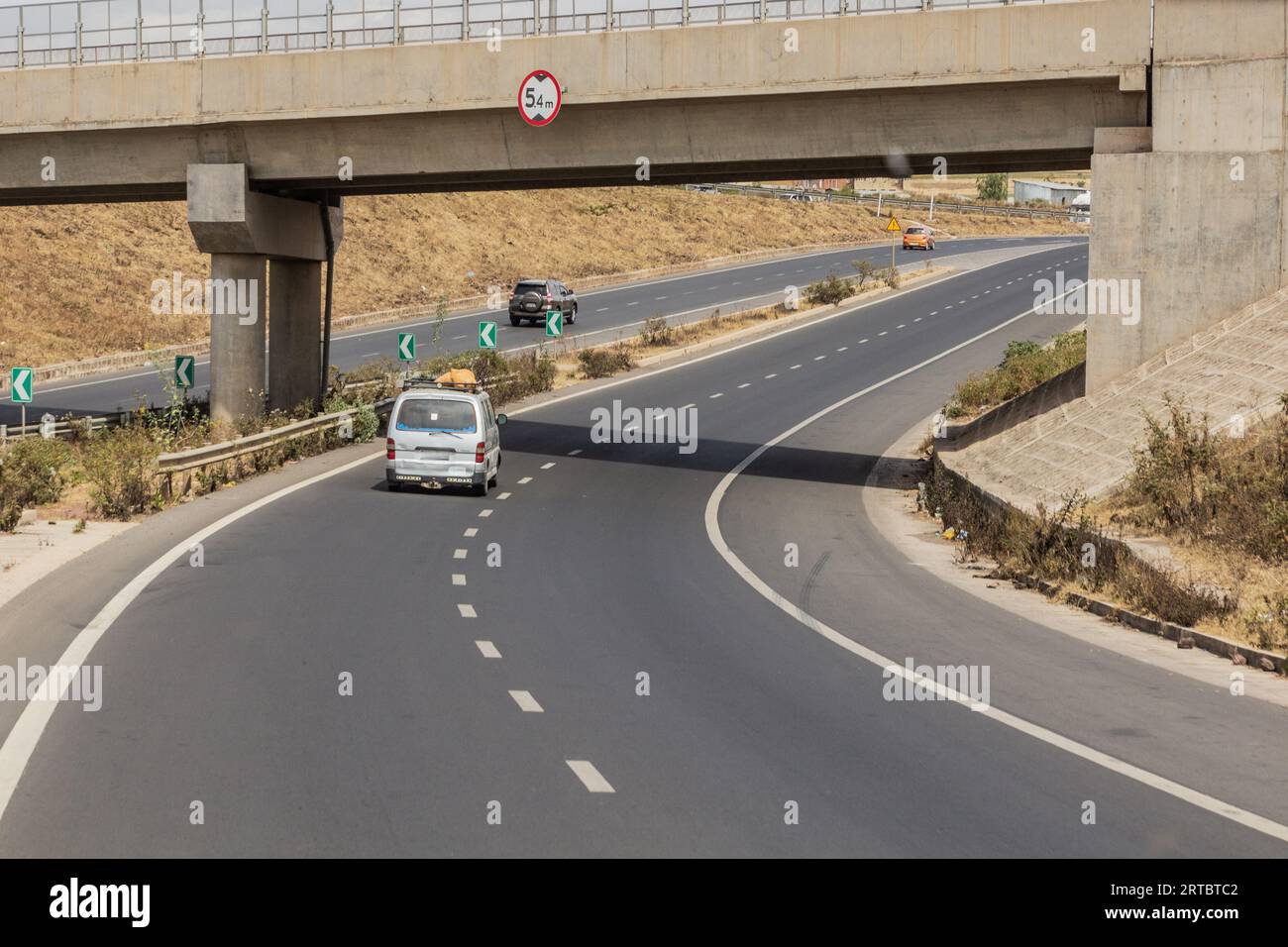 Addis Ababa–Adama Expressway, Ethiopia Stock Photo - Alamy