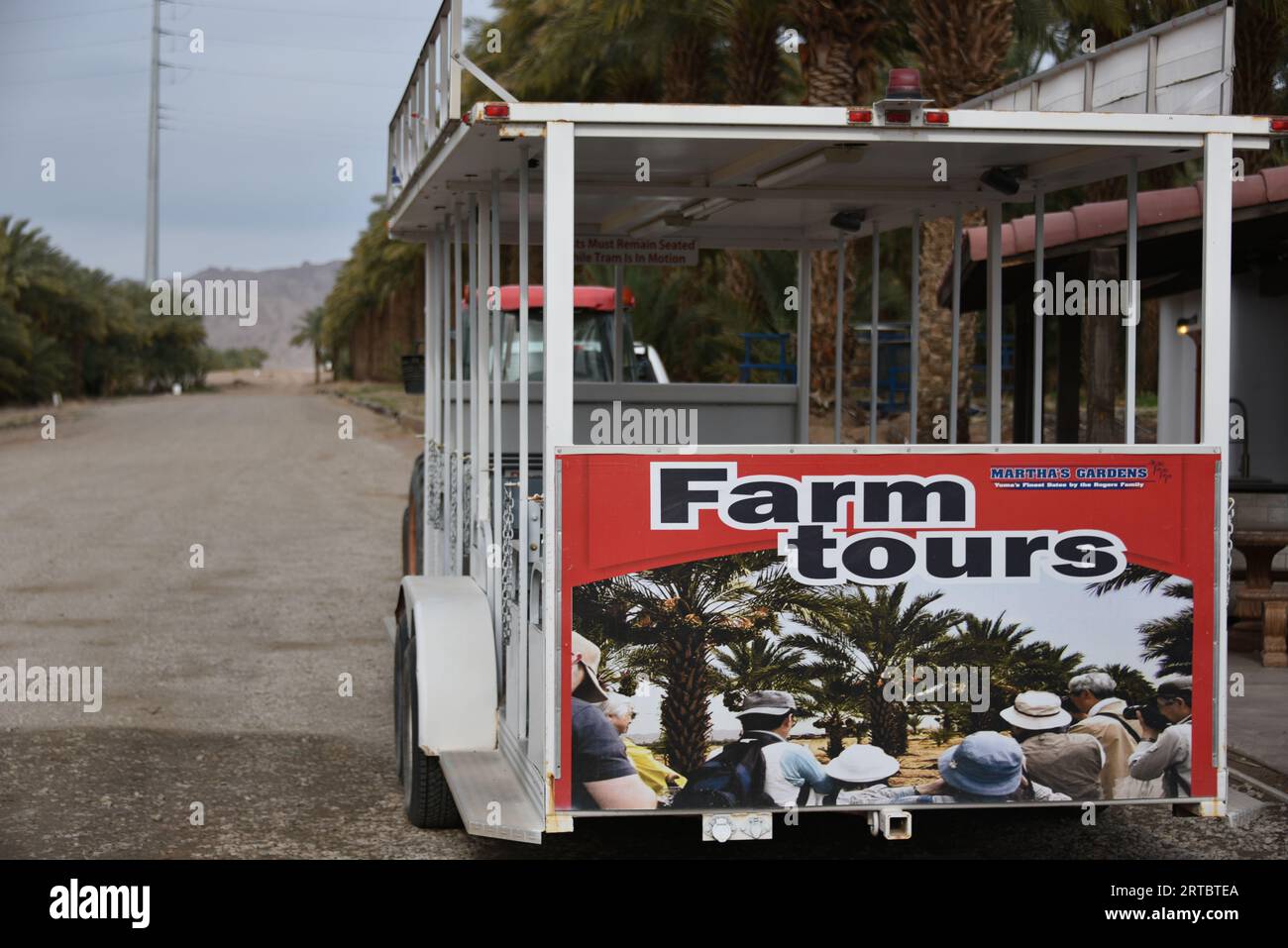 Yuma, AZ USA. 3/14/2023. Martha’s Gardens Medjool Date Farm was founded ...