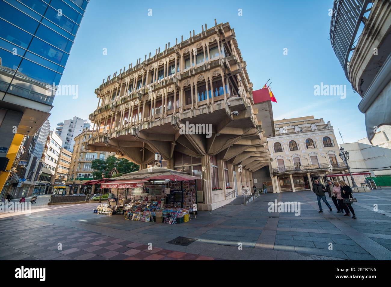 City hall, Ciudad Real, Spain Stock Photo - Alamy