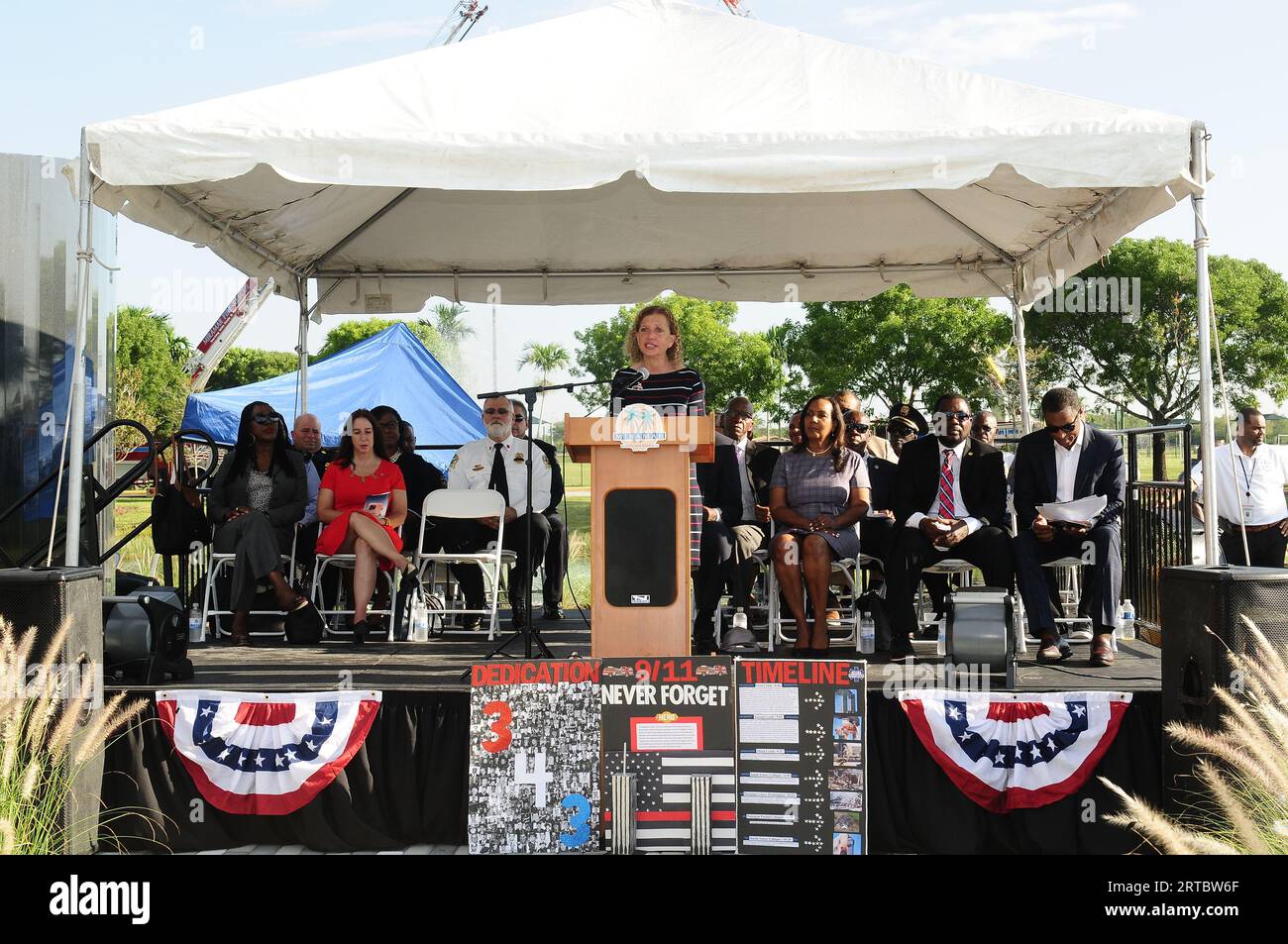 MIRAMAR, FLORIDA - SEPTEMBER 11: Vice-Mayor of City of Miramar ...