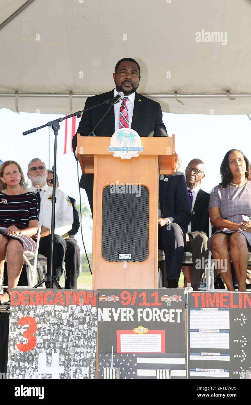 MIRAMAR, FLORIDA - SEPTEMBER 11: Congresswoman Debbie Wasserman Schultz ...