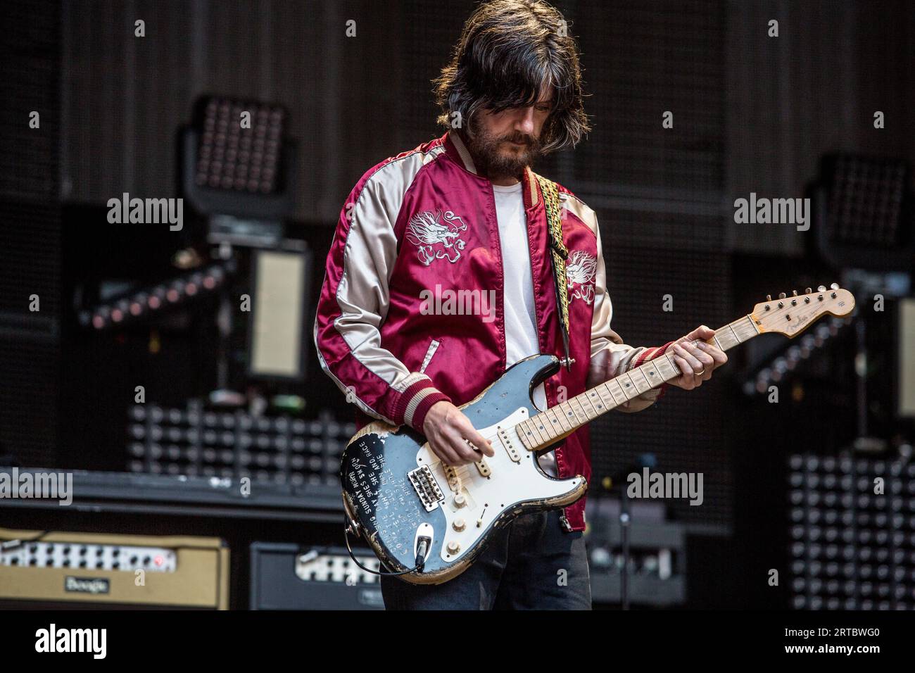 The Stone Roses performing at Wembley Stadium Stock Photo - Alamy