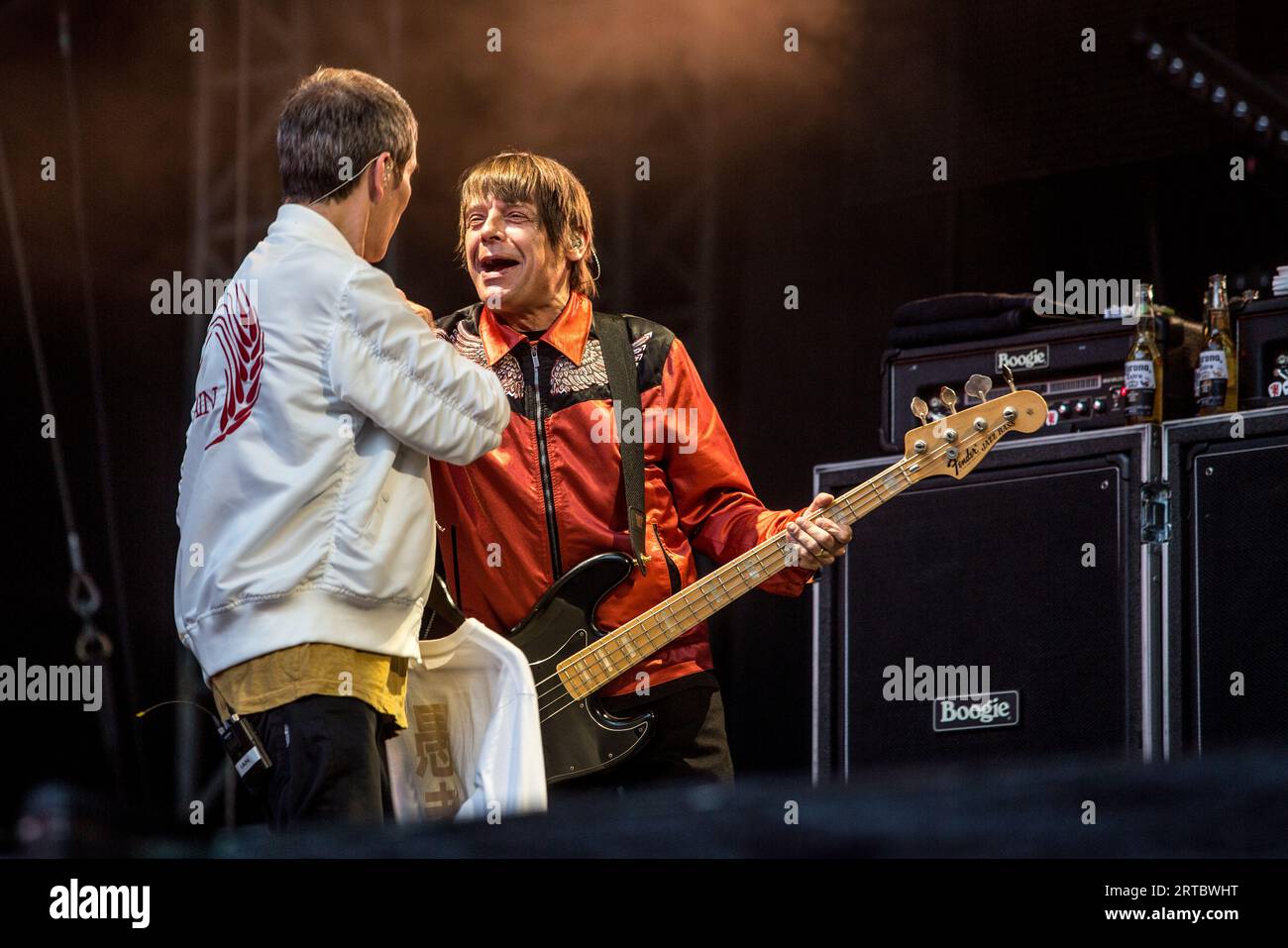 The Stone Roses performing at Wembley Stadium Stock Photo - Alamy