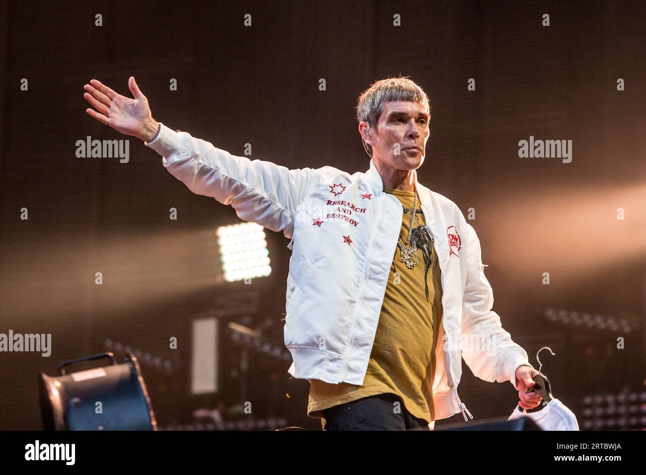 The Stone Roses performing at Wembley Stadium Stock Photo - Alamy
