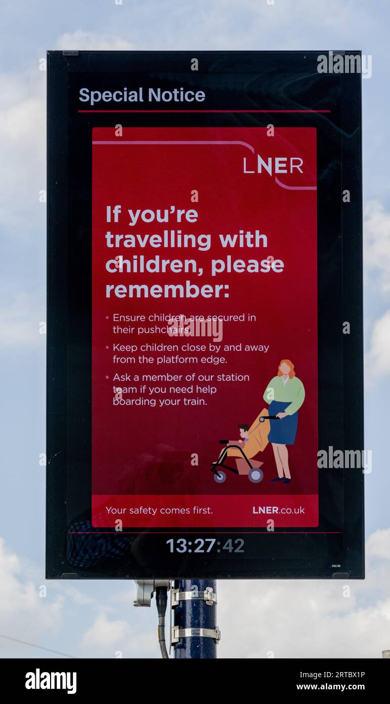 Safety precautions message scene hi-res stock photography and images ...