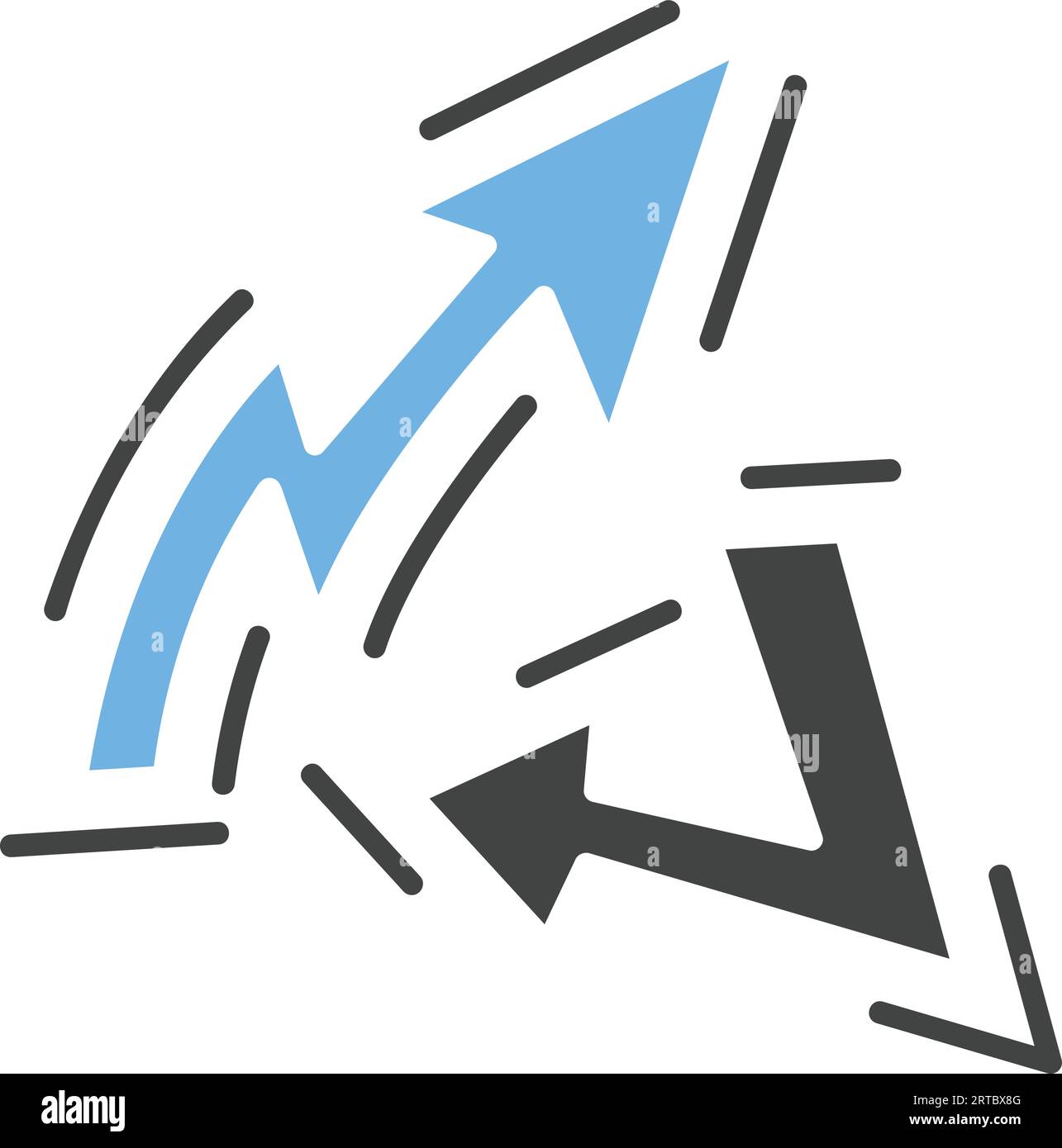 Arrows up down left Stock Vector Images - Alamy