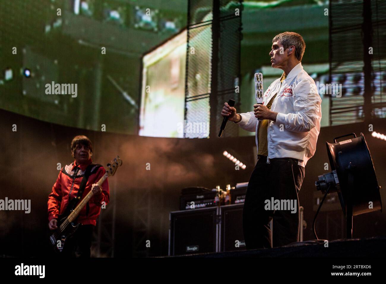 The Stone Roses performing at Wembley Stadium Stock Photo - Alamy