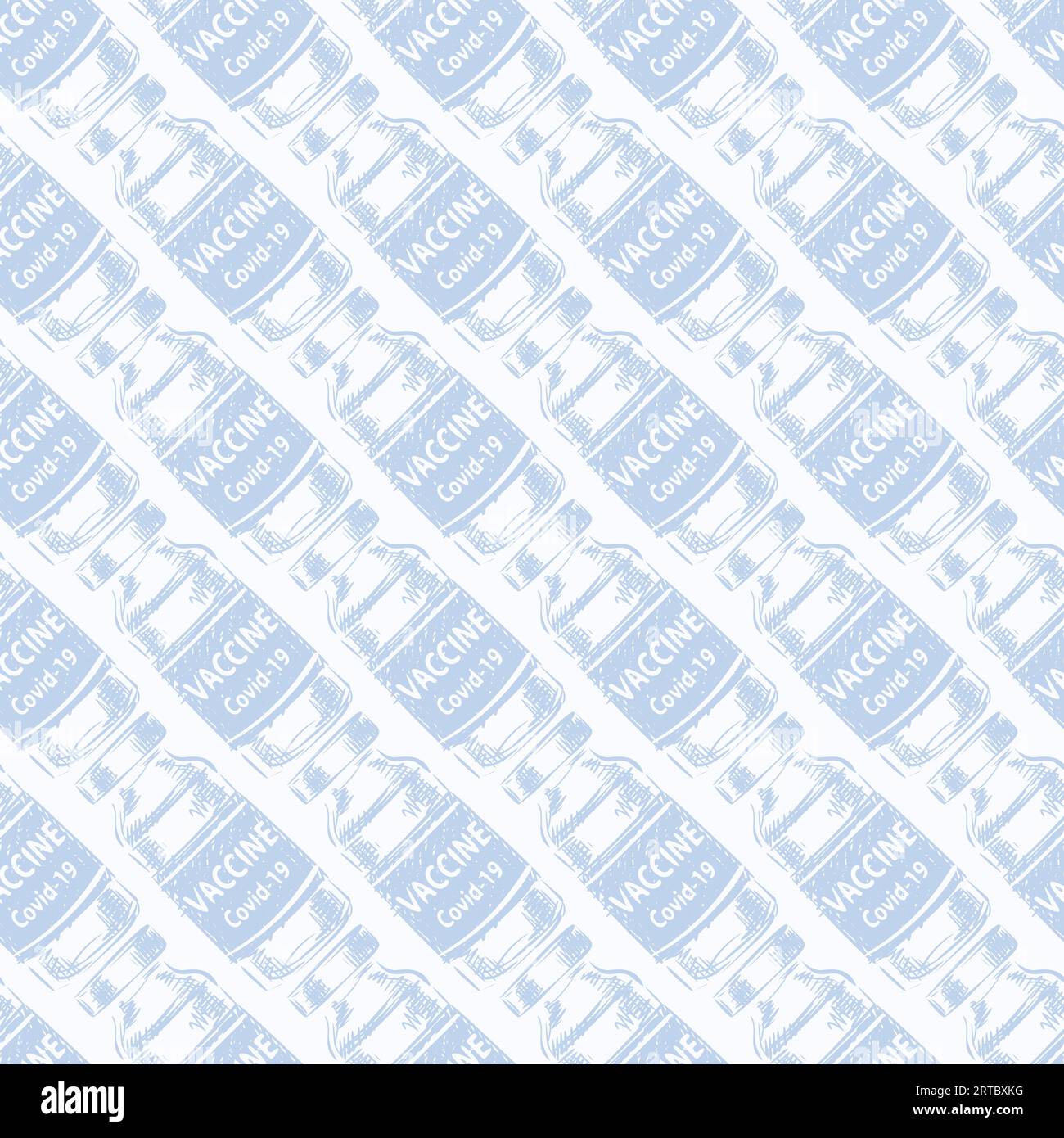 Vaccine vials pattern Stock Vector Images - Alamy