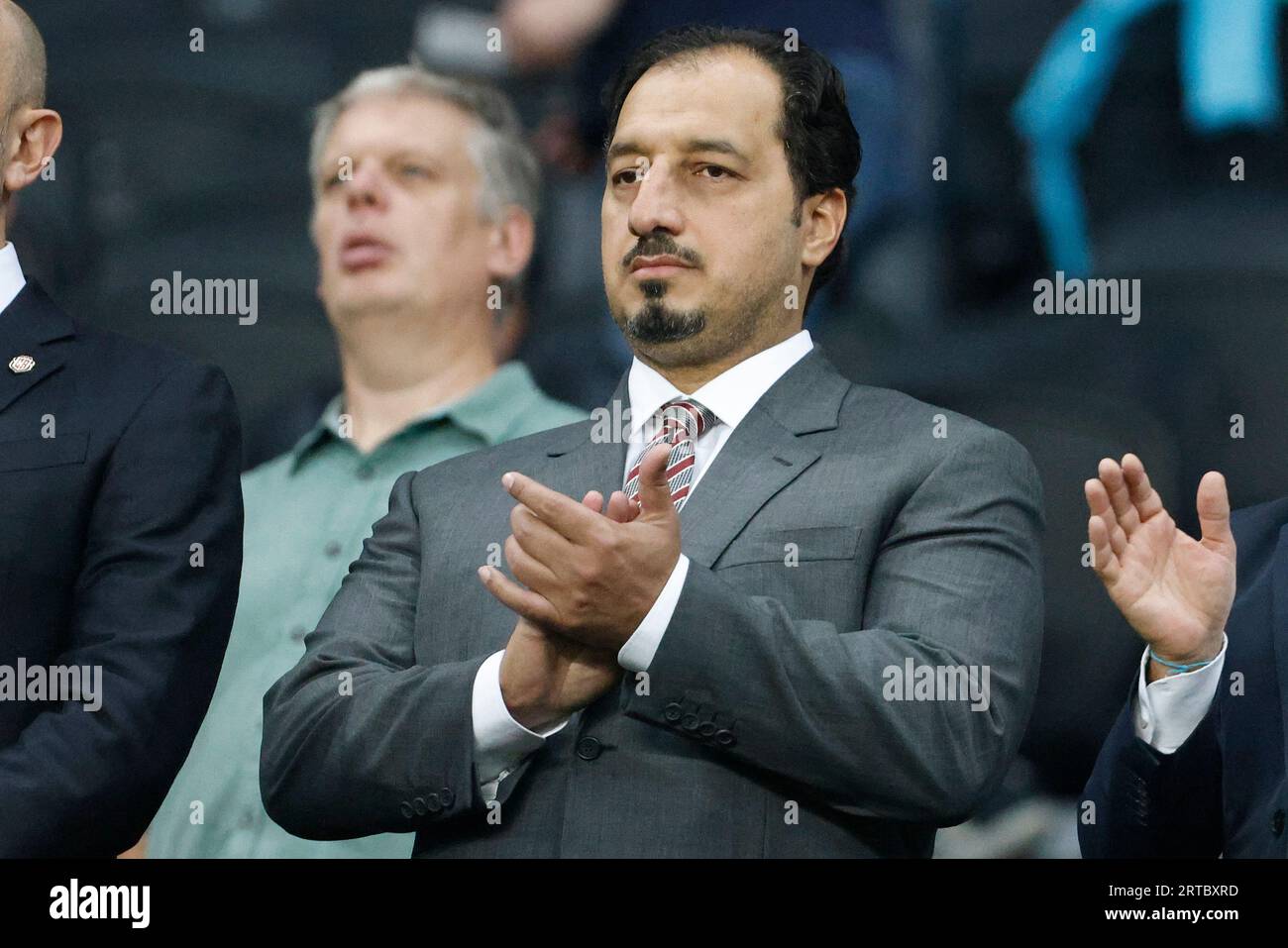 President of the Saudi Arabian Football Federation Yasser Al Misehal ...