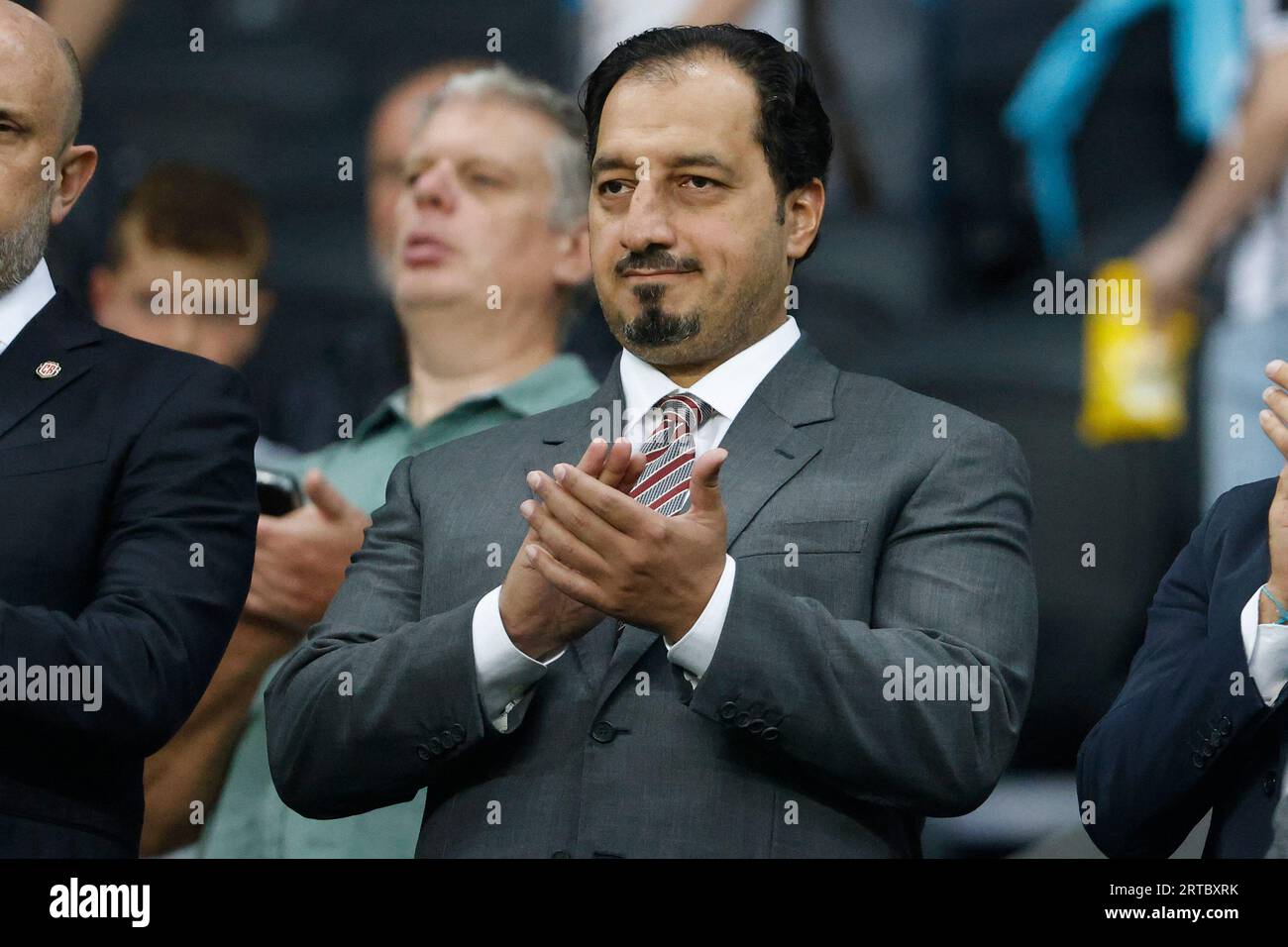 President of the Saudi Arabian Football Federation Yasser Al Misehal ...