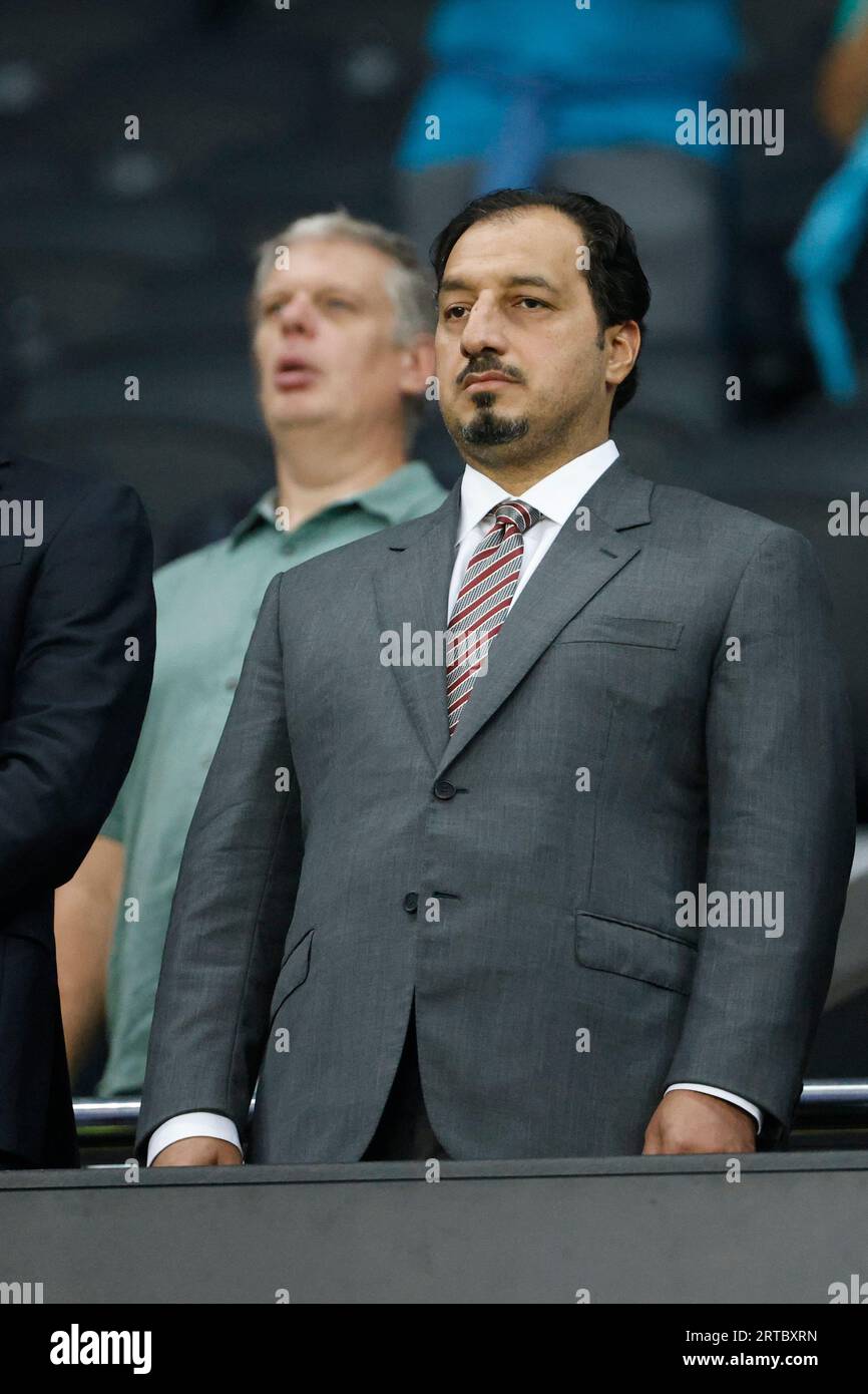 President of the Saudi Arabian Football Federation Yasser Al Misehal ...