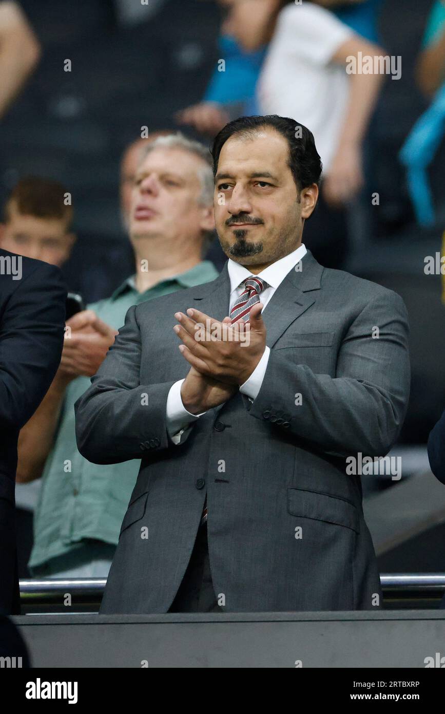President of the Saudi Arabian Football Federation Yasser Al Misehal ...