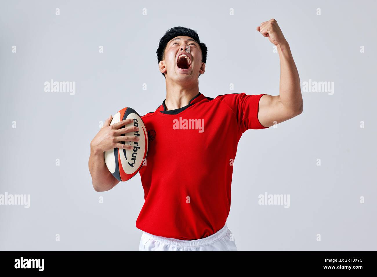 Rugby pose hi-res stock photography and images - Alamy