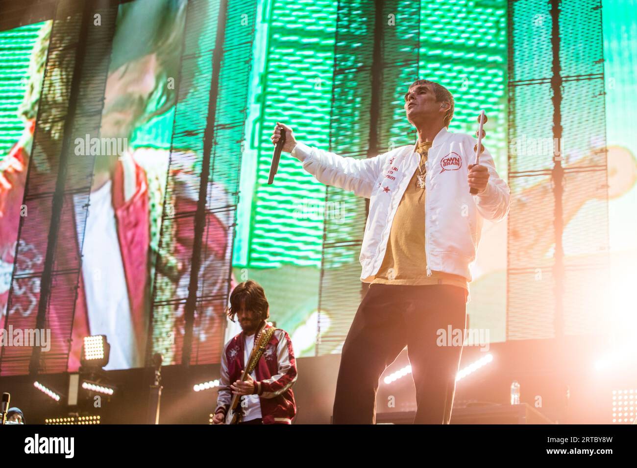 The Stone Roses performing at Wembley Stadium Stock Photo - Alamy