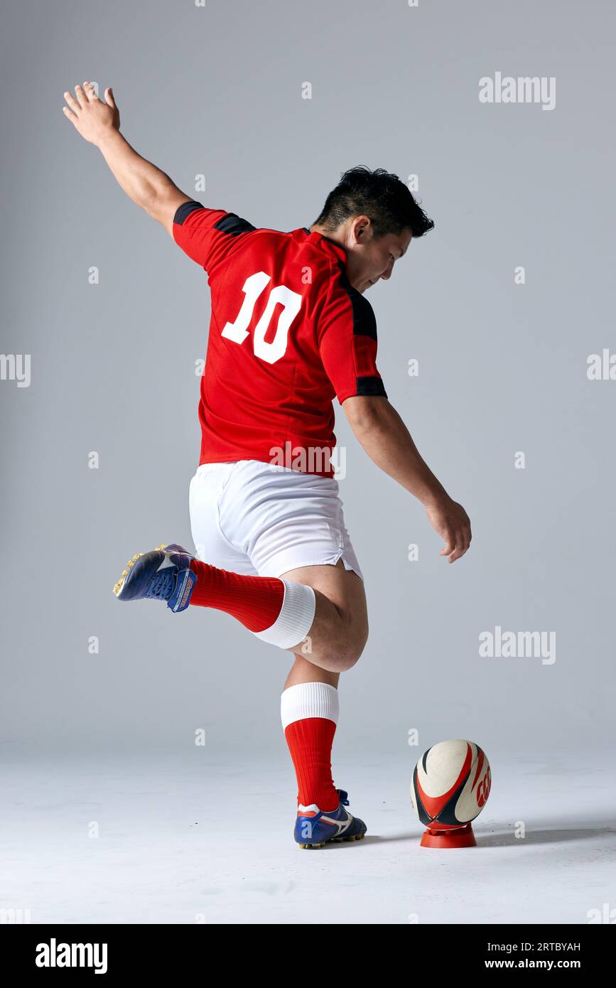 Athlete back view hi-res stock photography and images - Alamy