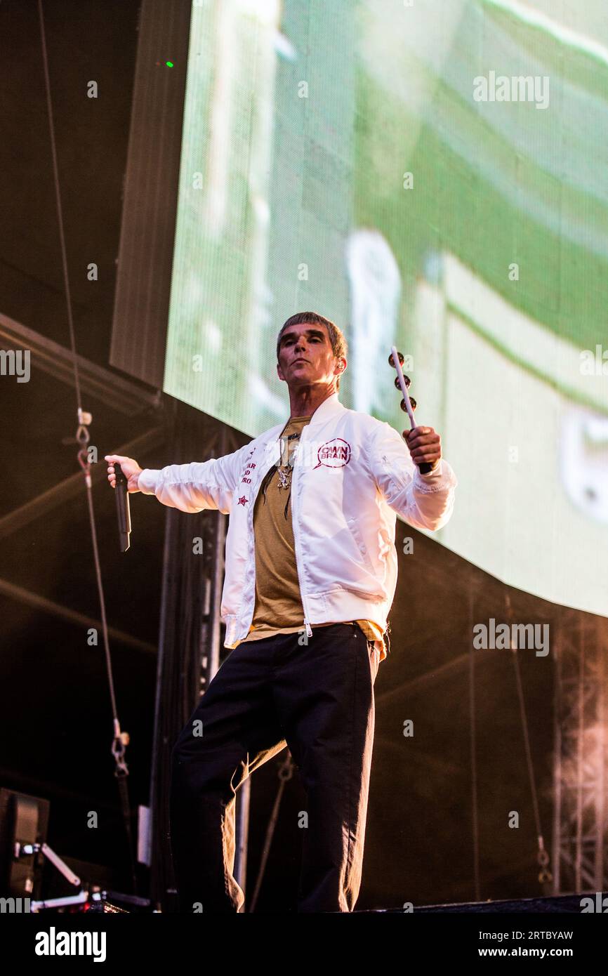 The Stone Roses performing at Wembley Stadium Stock Photo - Alamy