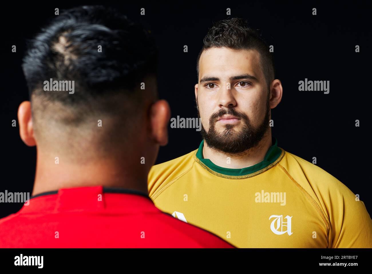 Athlete back view hi-res stock photography and images - Alamy