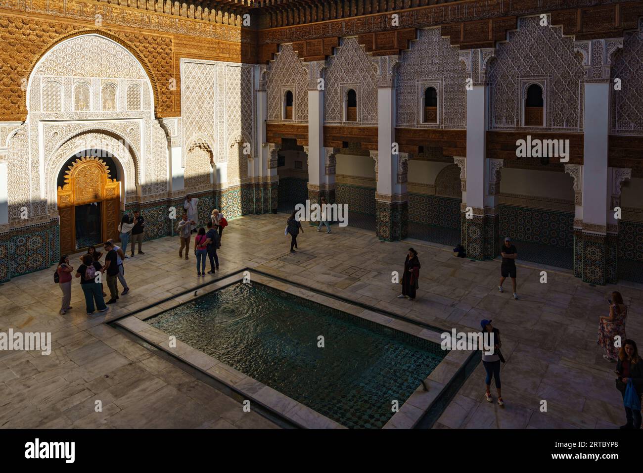 Moroccan madrassah architecture hi-res stock photography and images - Alamy