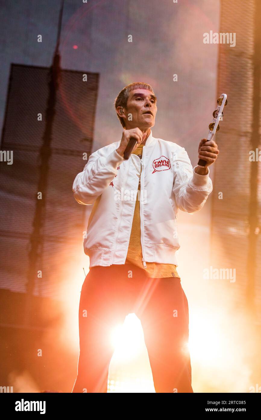 The Stone Roses performing at Wembley Stadium Stock Photo - Alamy