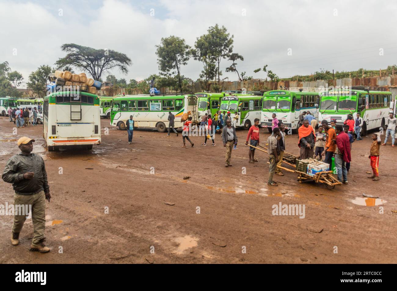 Bus in station ethiopia africa hi-res stock photography and images - Alamy