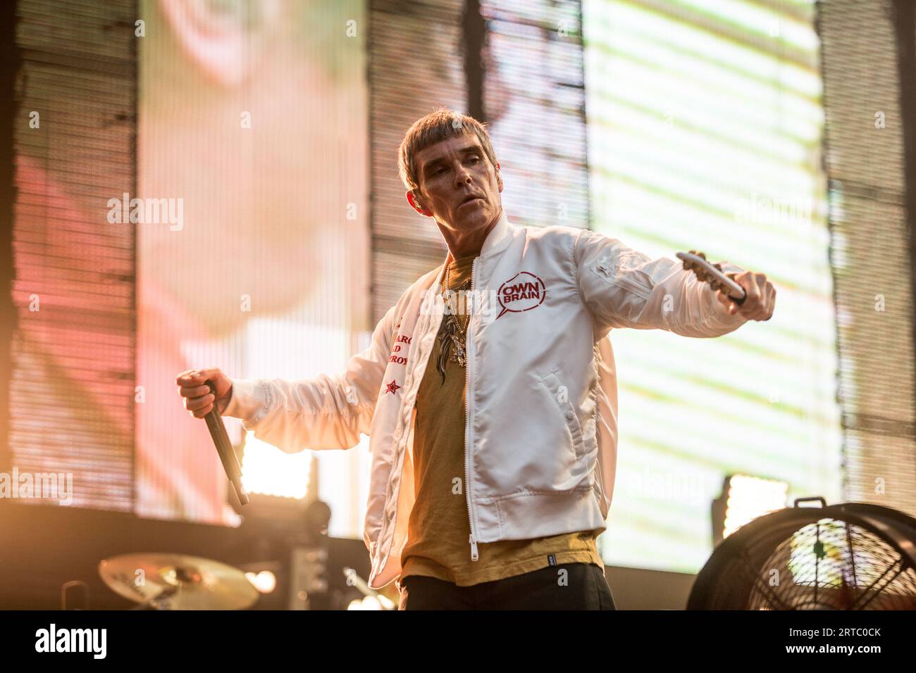 The Stone Roses performing at Wembley Stadium Stock Photo - Alamy