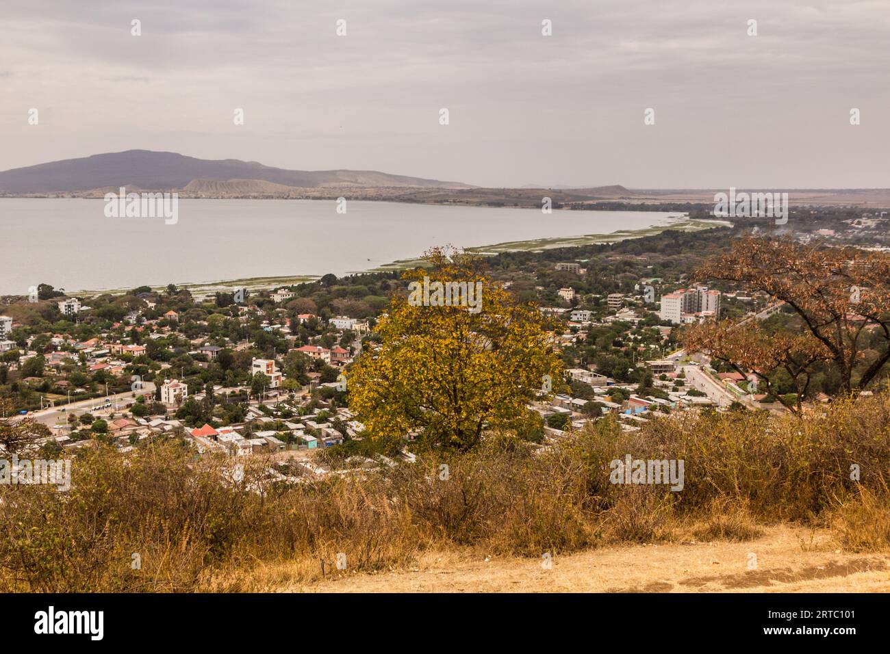 Aerial view of Awassa lake and Hawassa city, Ethiopia Stock Photo - Alamy