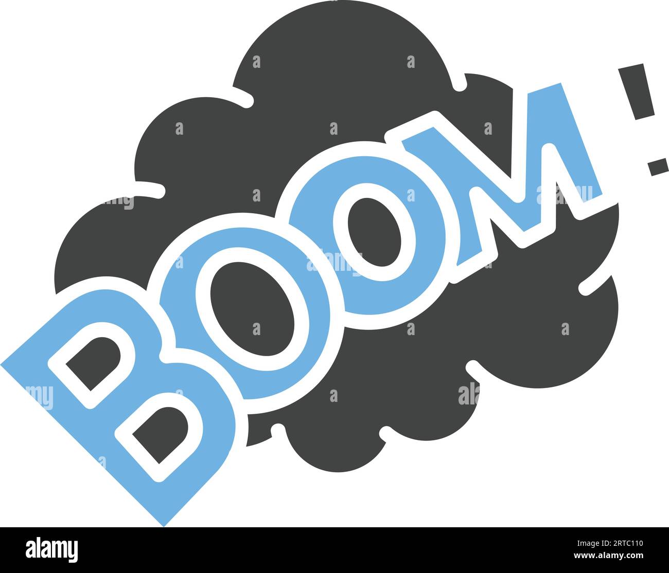 Boom Bubble Icon Image Stock Vector Image & Art - Alamy