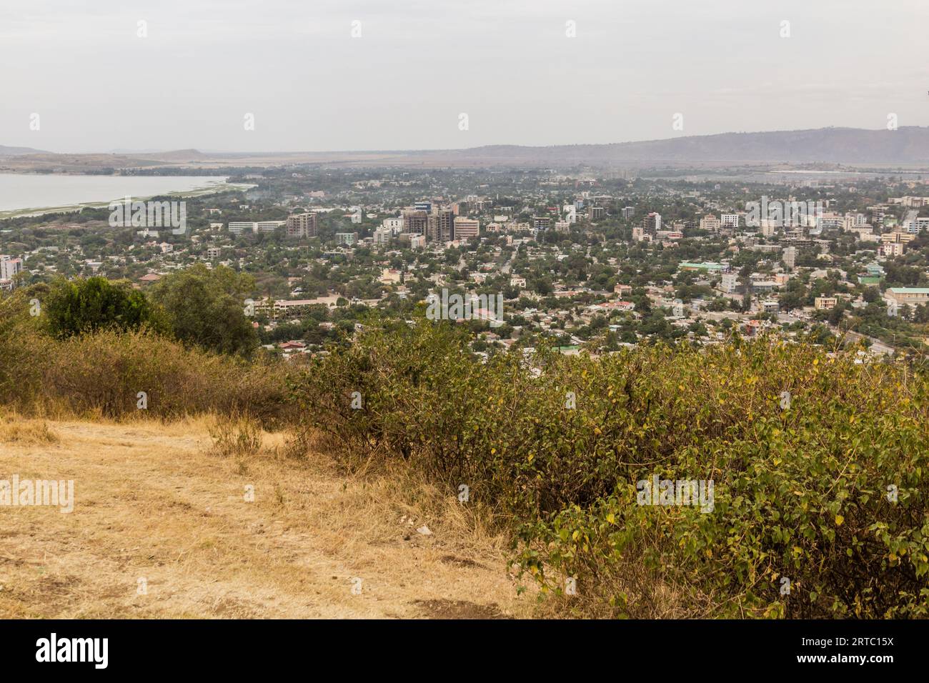 Aerial view of Hawassa city, Ethiopia Stock Photo - Alamy