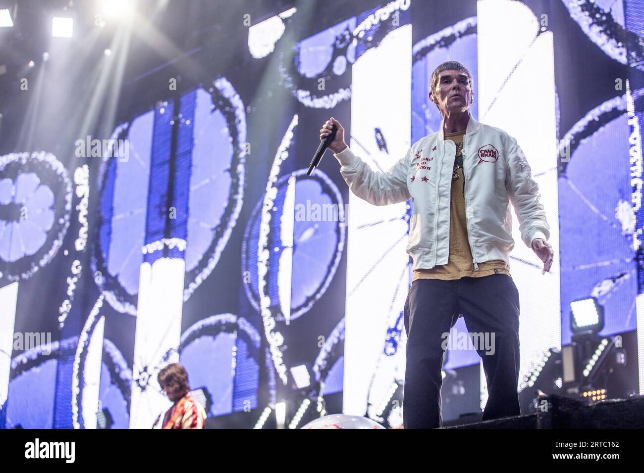 The Stone Roses performing at Wembley Stadium Stock Photo - Alamy
