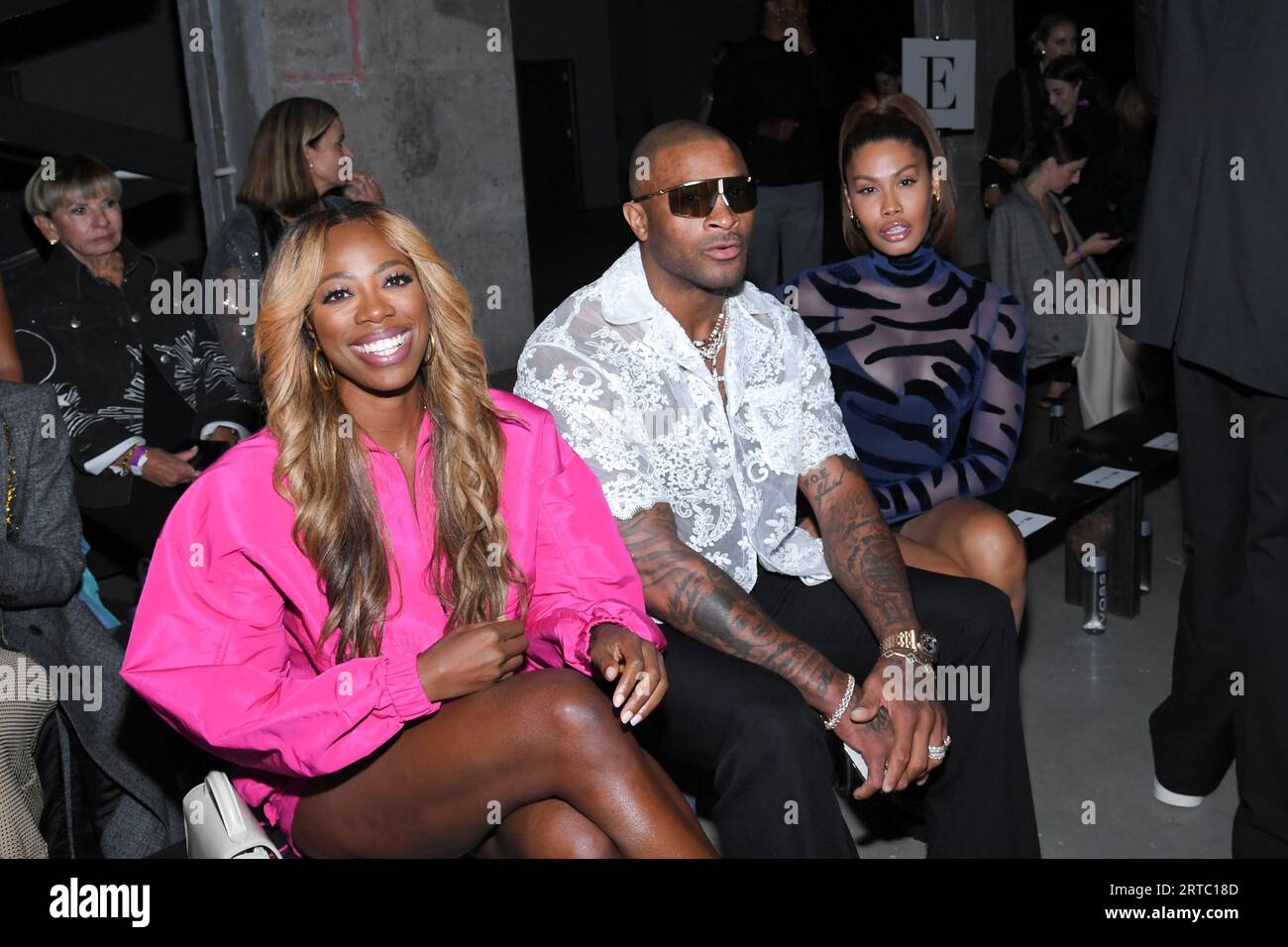 New York, USA. 11th Sep, 2023. Yvonne Orji, PJ Tucker and Leyna Bloom ...