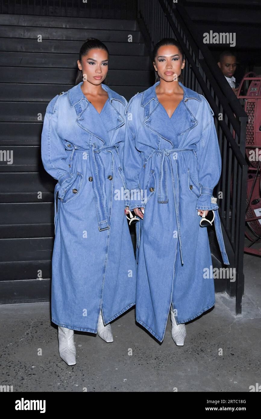 New York, USA. 11th Sep, 2023. Aisha Mian and Azra Mian attending the ...
