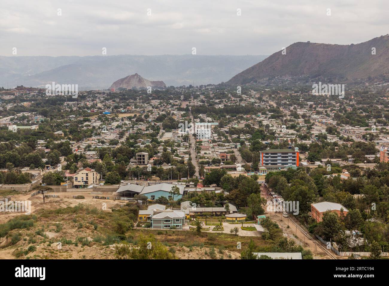 Aerial view of Hawassa city, Ethiopia Stock Photo - Alamy