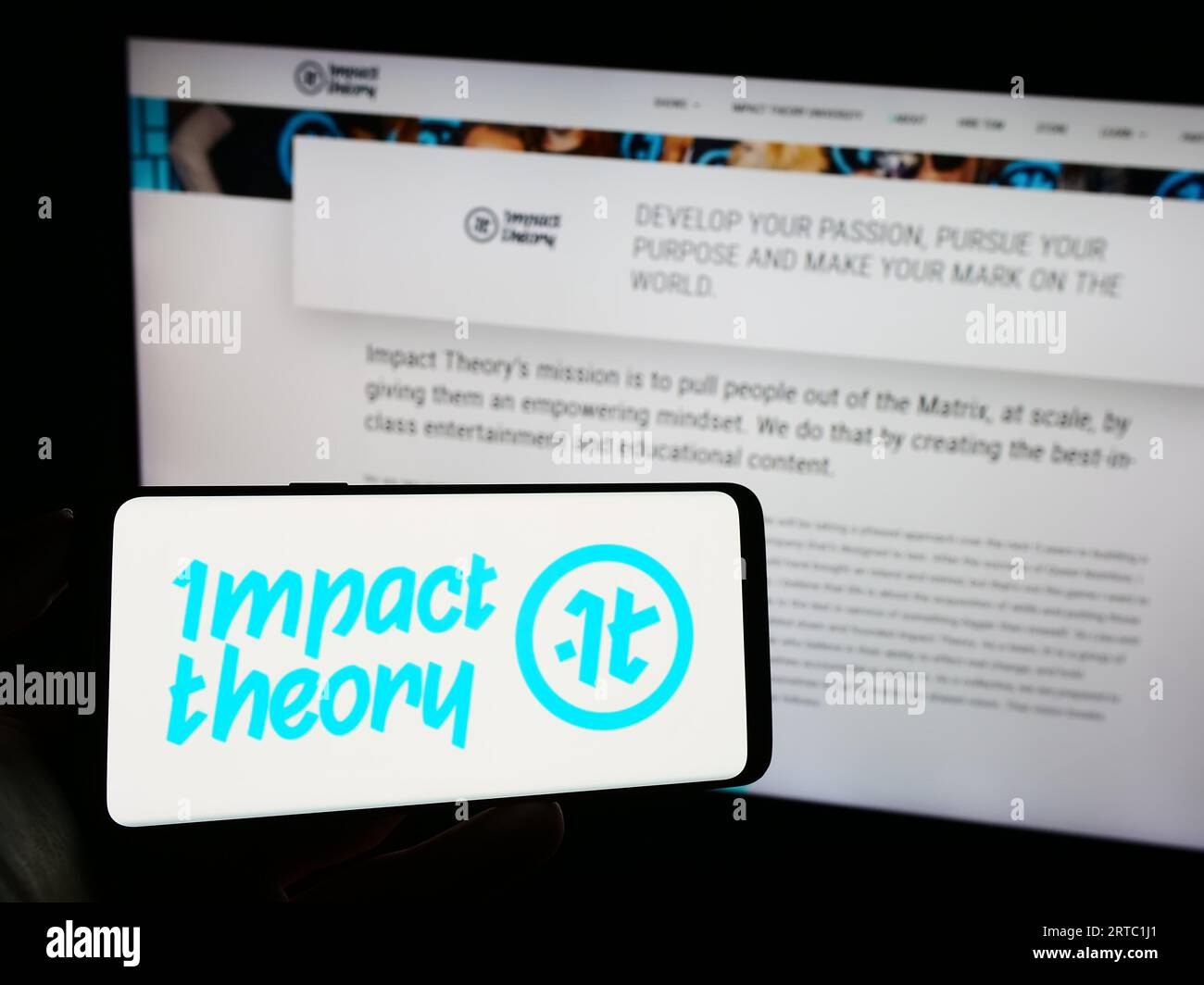 Impacttheory hi-res stock photography and images - Alamy
