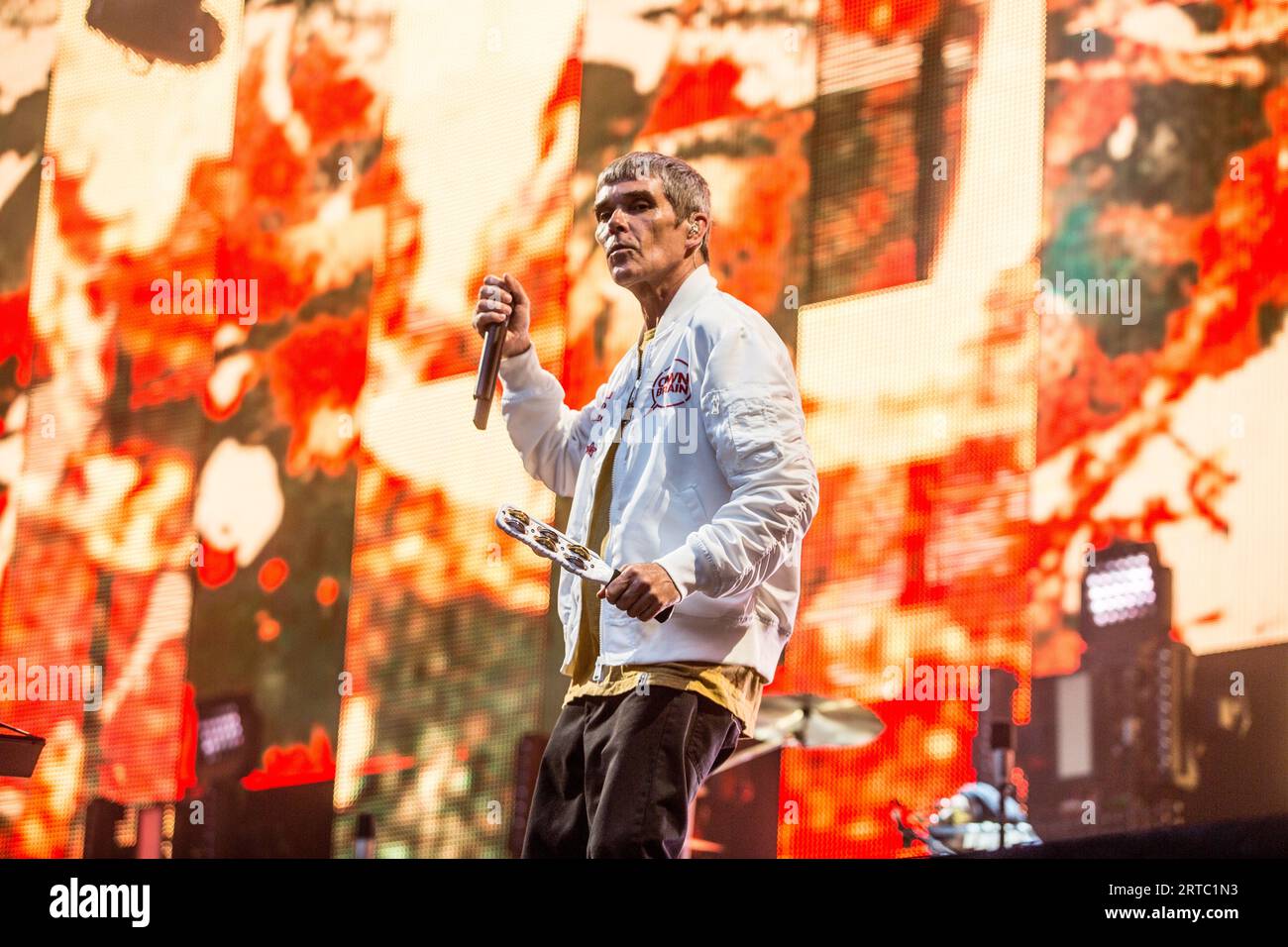 The Stone Roses performing at Wembley Stadium Stock Photo - Alamy