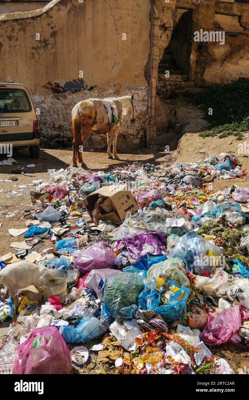 Rubbish morocco hi-res stock photography and images - Alamy