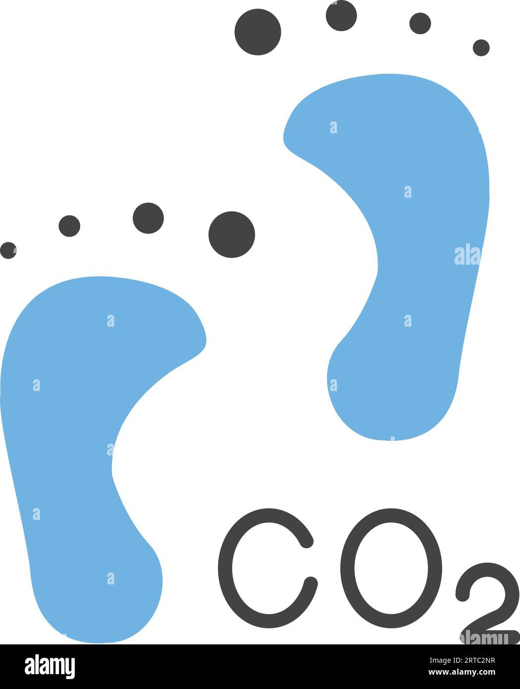 Carbon Footprint Icon Image Stock Vector Image & Art - Alamy