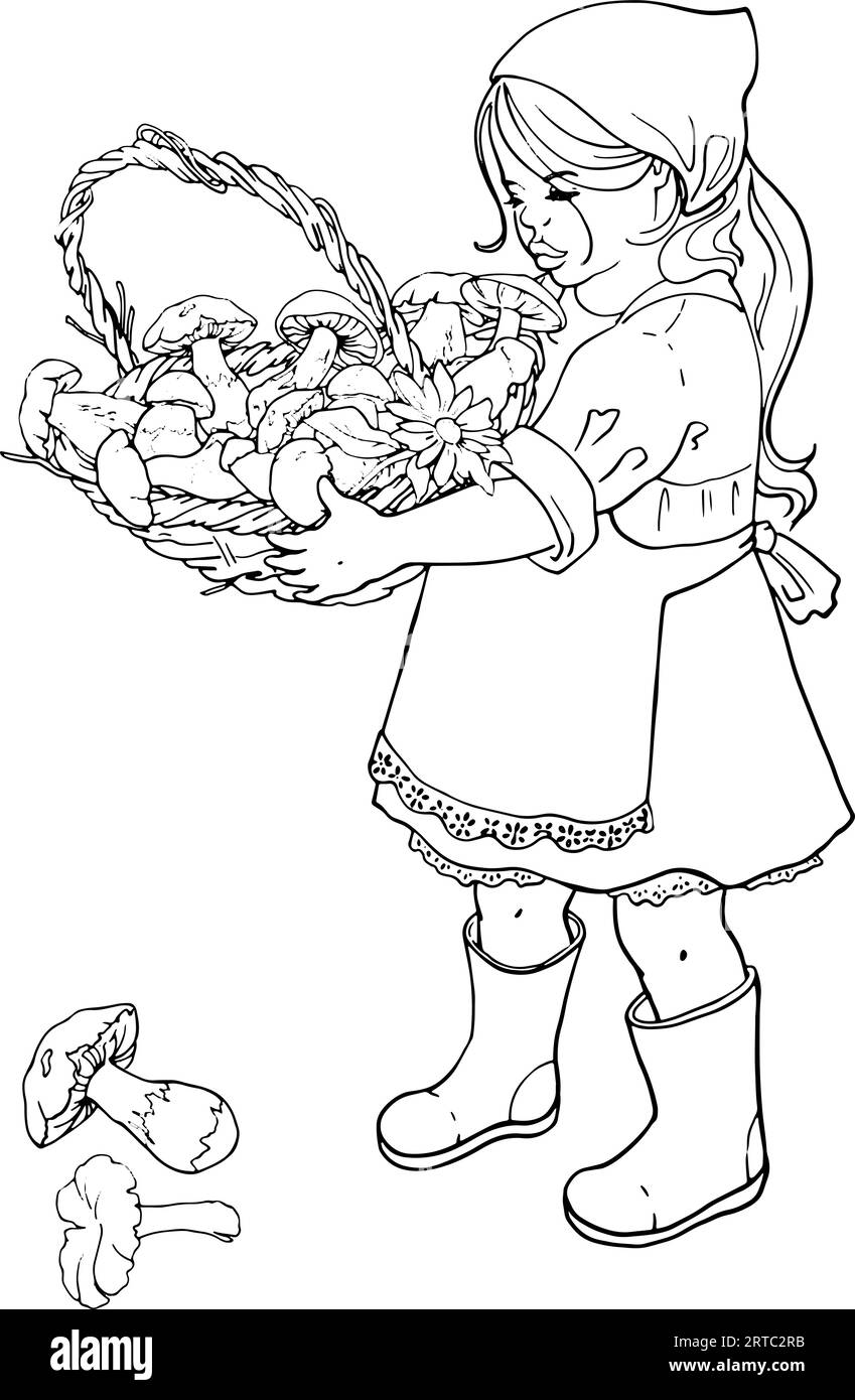 washing line coloring pages for children