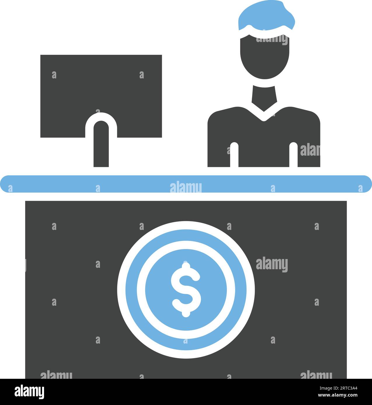 Cashier Icon Image Stock Vector Image & Art - Alamy