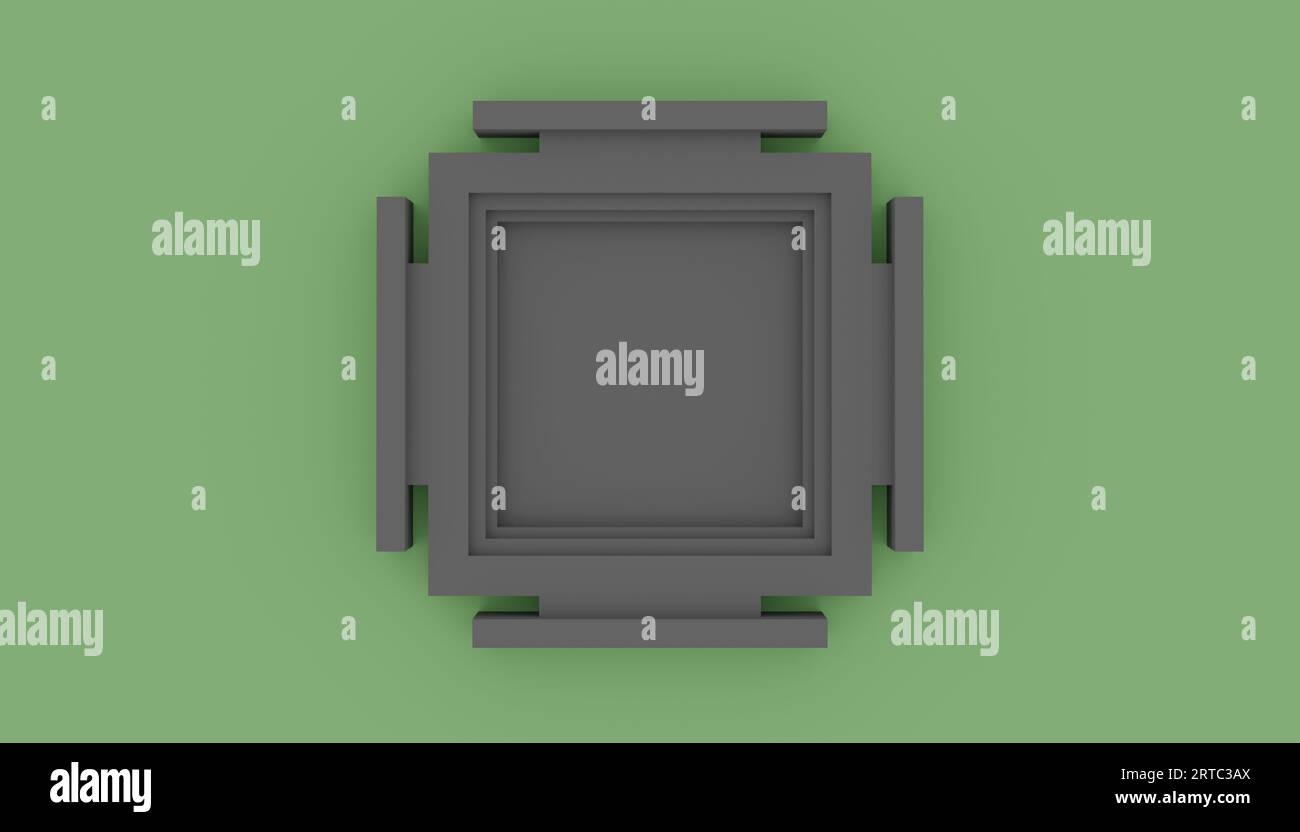 picture frame, render Stock Photo - Alamy