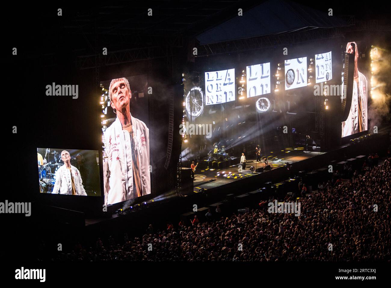 The Stone Roses performing at Wembley Stadium Stock Photo - Alamy