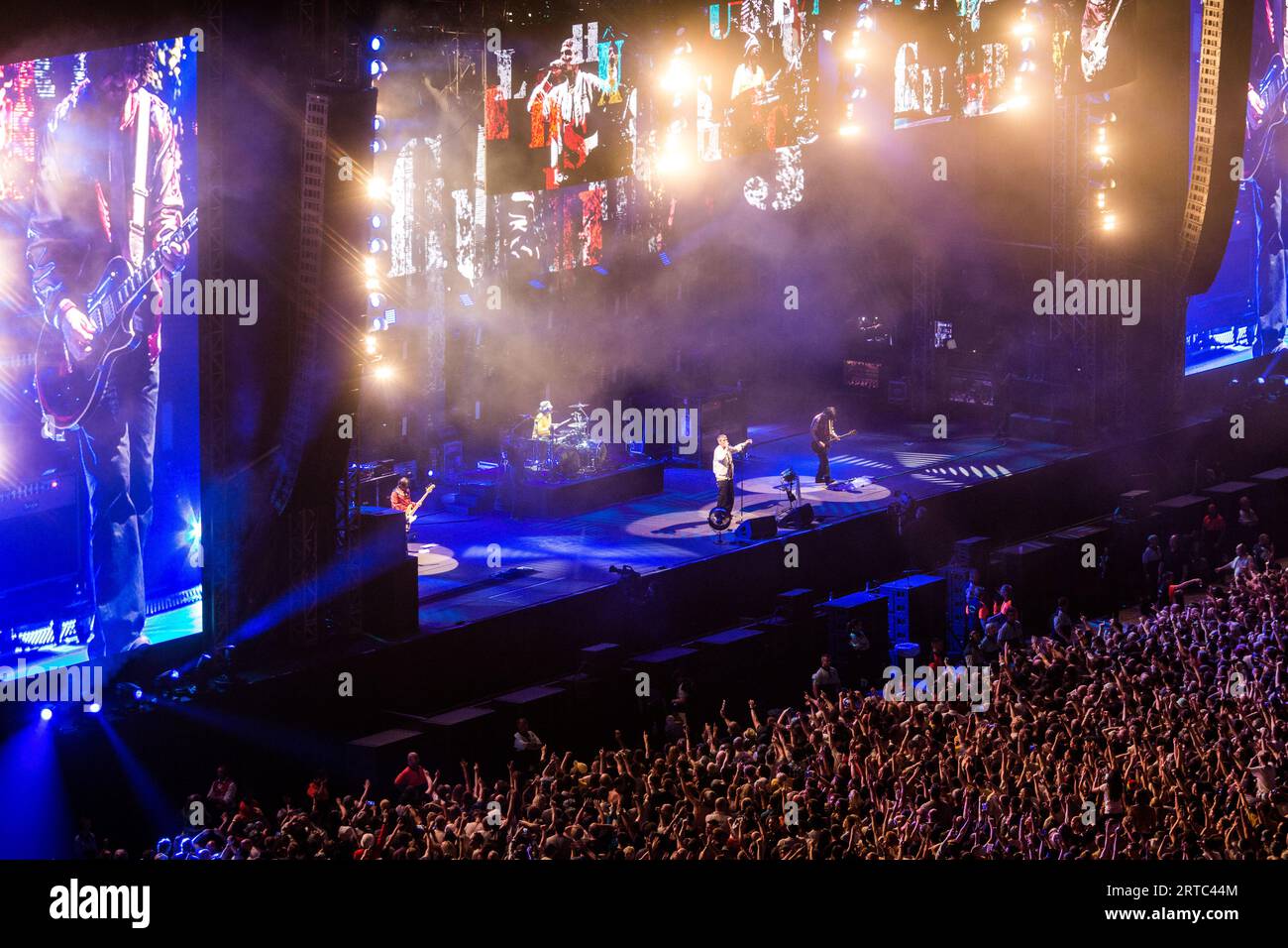The Stone Roses performing at Wembley Stadium Stock Photo - Alamy