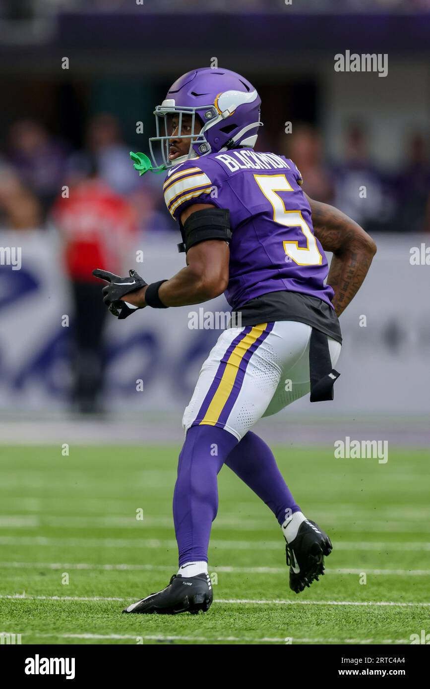Minnesota Vikings wide receiver Mekhi Blackmon (5) during the first ...